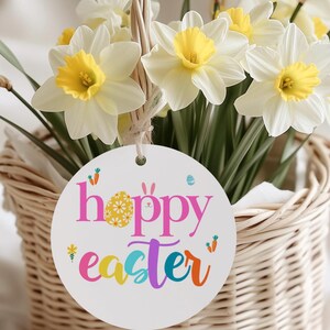 EDITABLE Treat for Someone Sweet Easter Gift Tag | Hoppy Easter ...