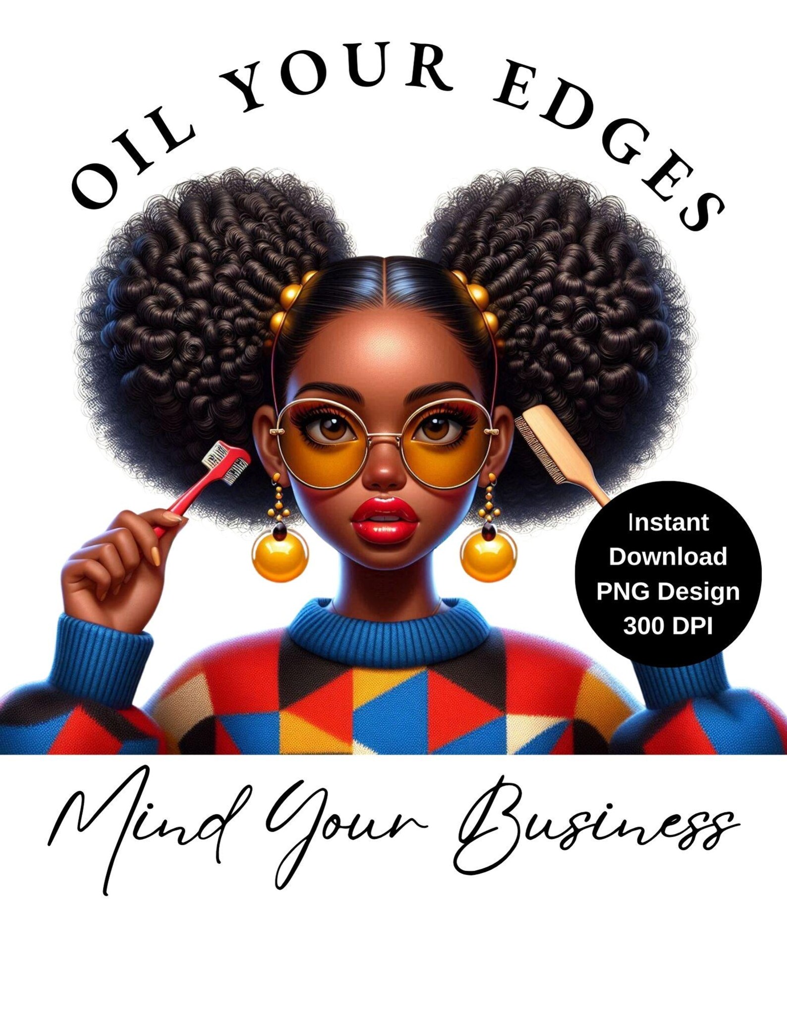 Black Woman Afro Puff PNG Black Girl With Afro Big Hair Afro Melanin ...