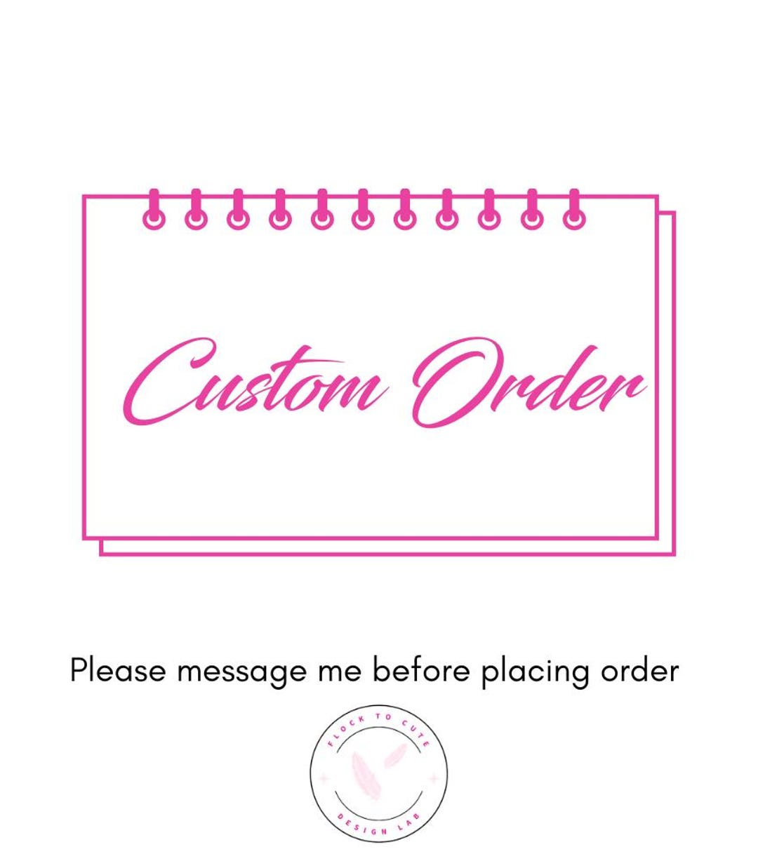 Custom Order - Etsy