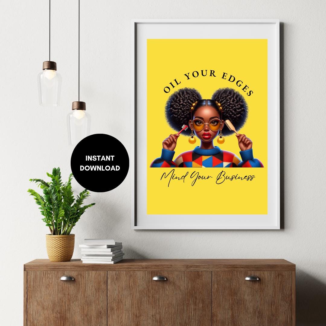 Black Woman Afro Puff PNG Black Girl With Afro Big Hair Afro Melanin ...