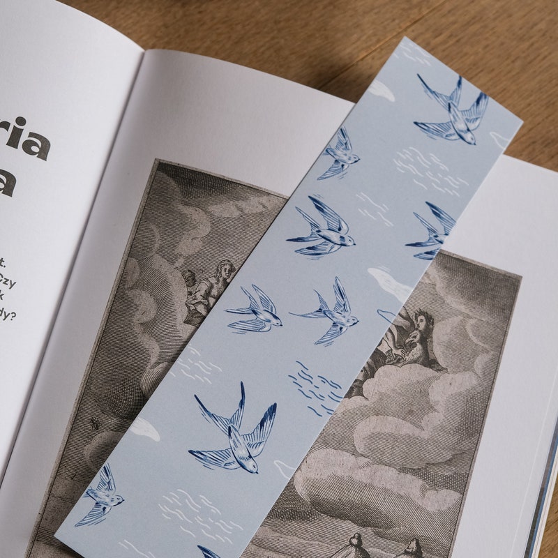 Illustrated Bookmark - Etsy