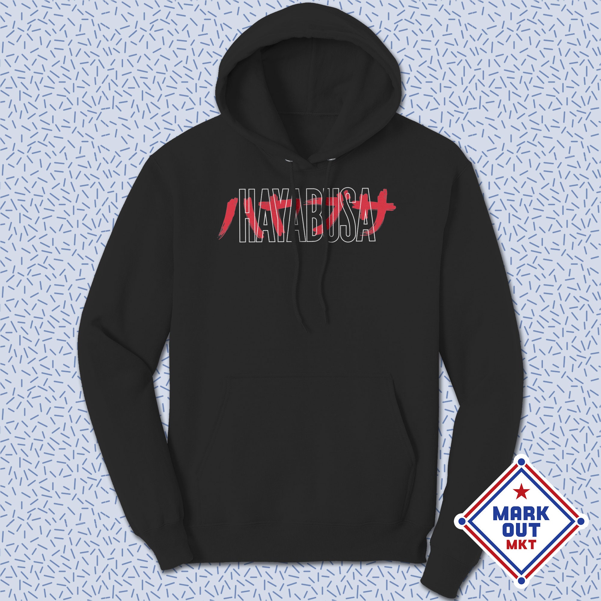 Hayabusa Brush Outline - T-shirt - Hoodie - Pro Wrestling - New Release ...