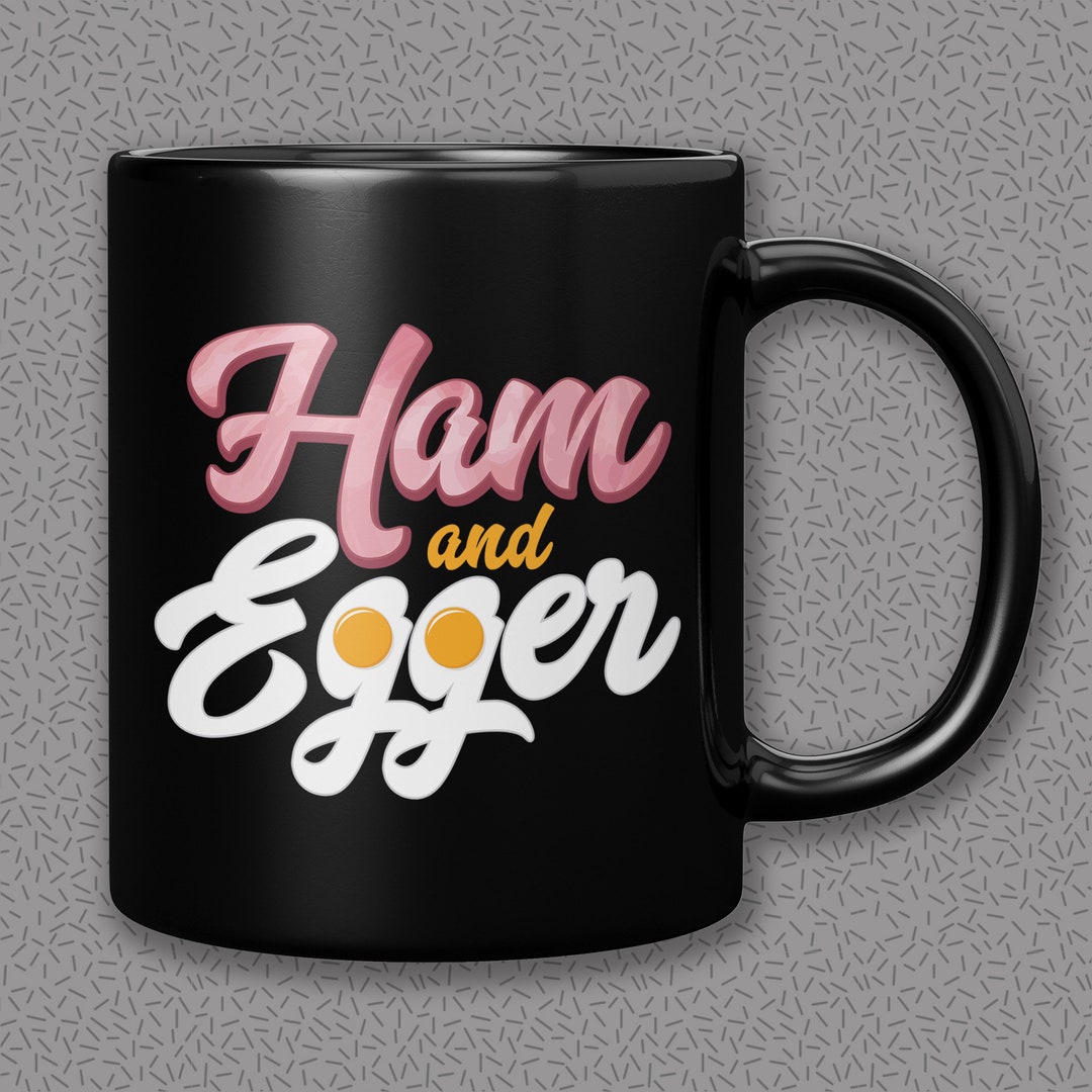 Ham and Egger Mug - 11 Oz & 15 Oz - Bobby Heenan - Etsy