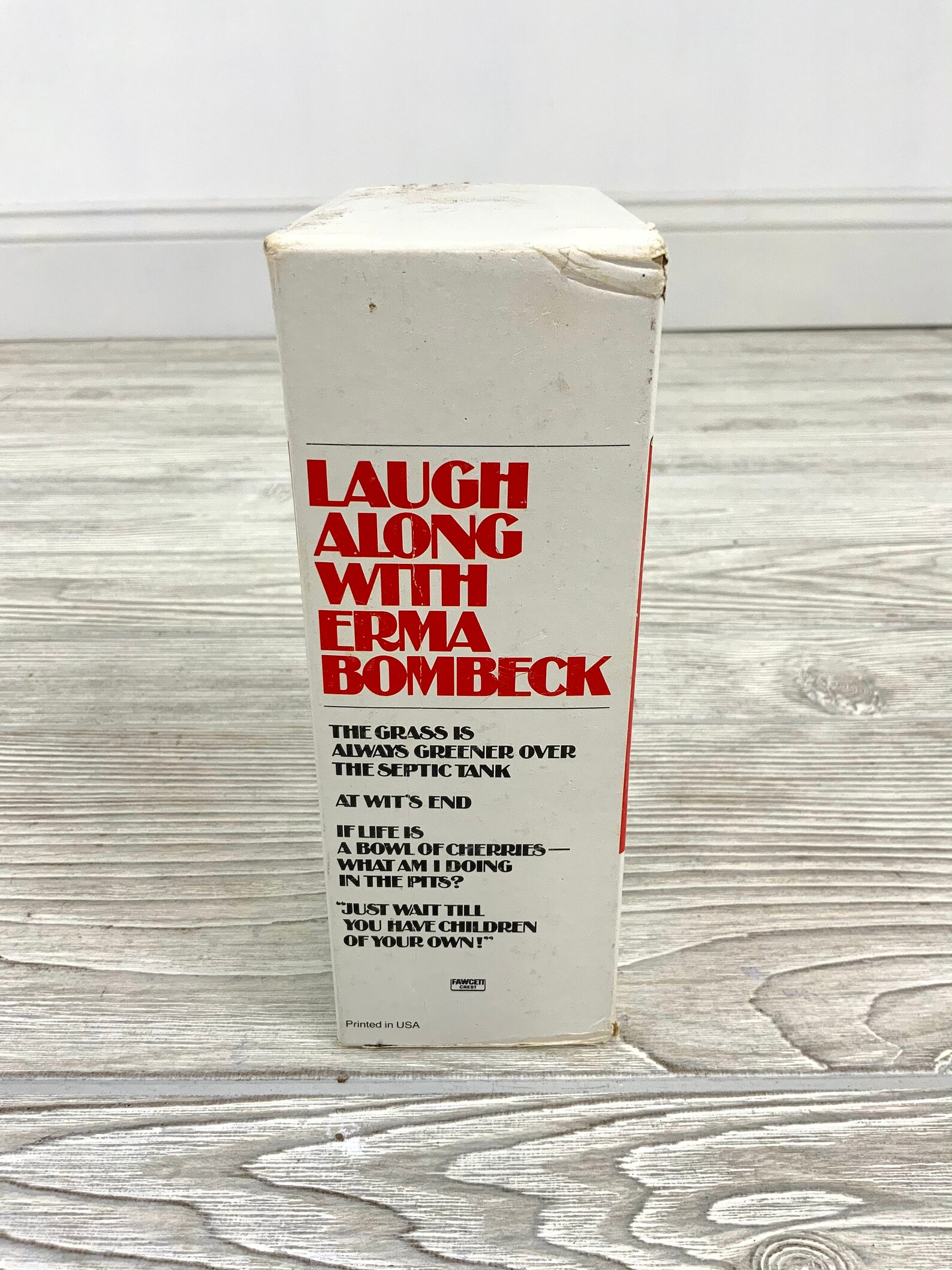Vintage Erma Bombeck Laugh Along Humor Book Set at Wits End - Etsy