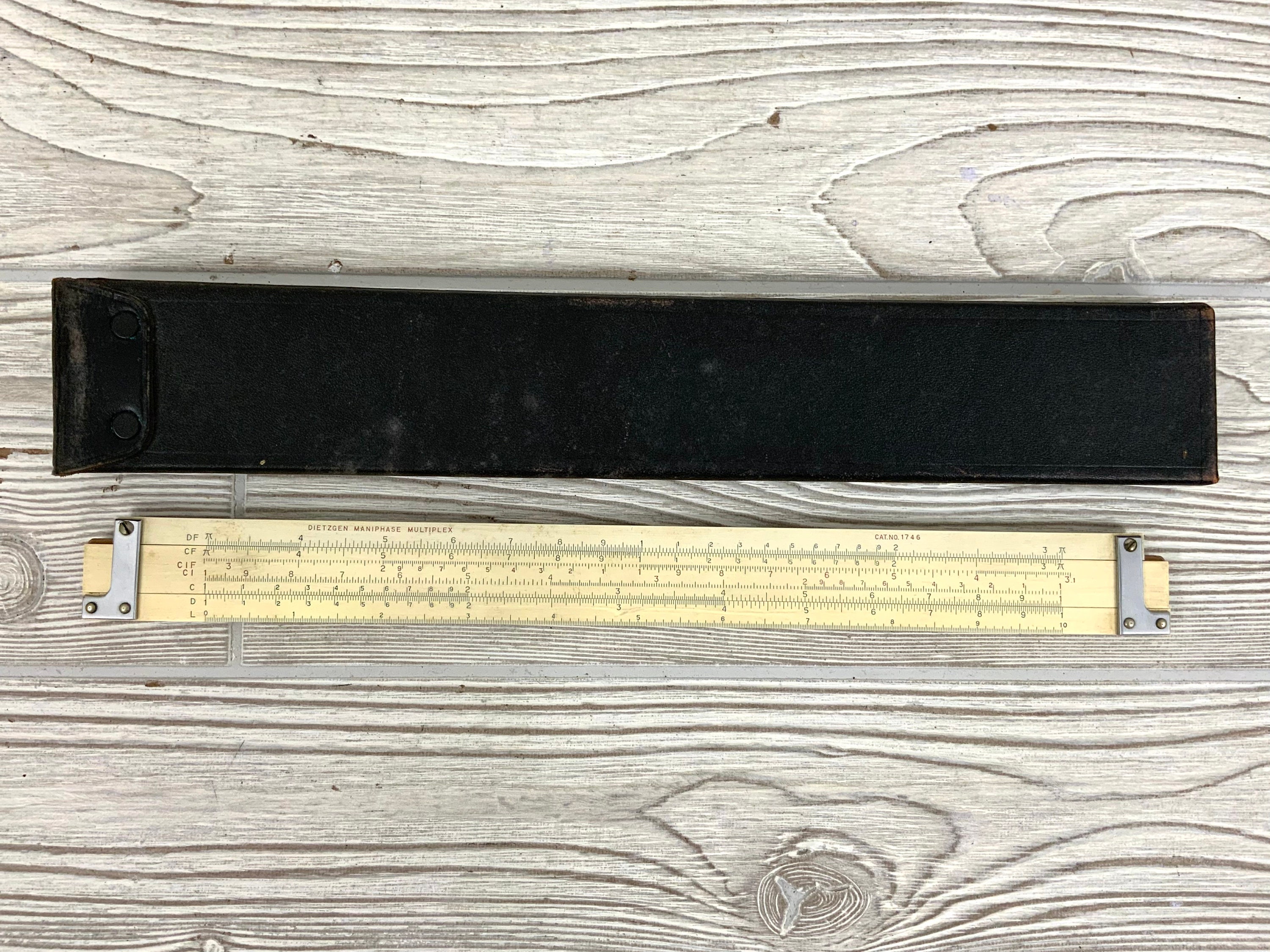 Vintage Eugene Dietzen Draftsman Ruler Vintage Maniphase | Etsy