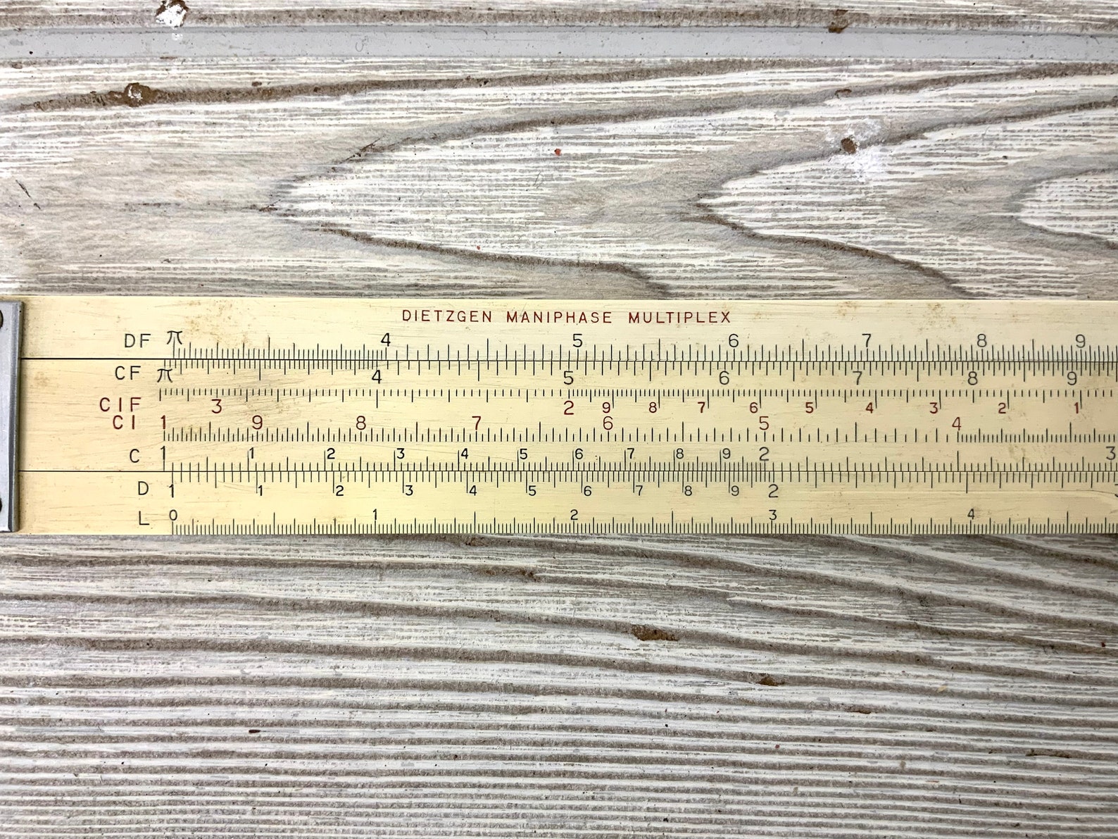 Vintage Eugene Dietzen Draftsman Ruler Vintage Maniphase - Etsy