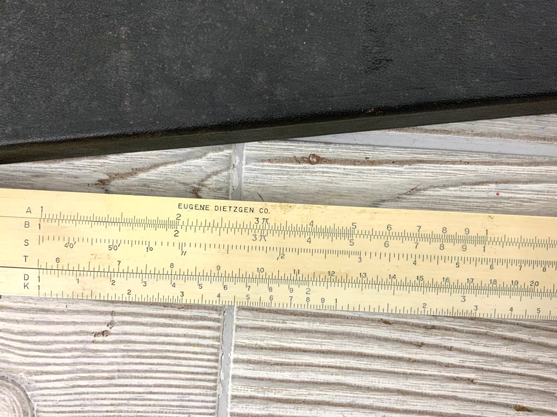Vintage Eugene Dietzen Draftsman Ruler Vintage Maniphase | Etsy