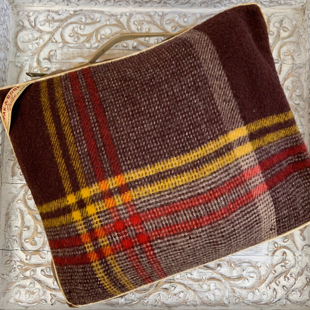 Vintage Faribo Pak-a-robe Stadium Seat and Blanket HG - Etsy