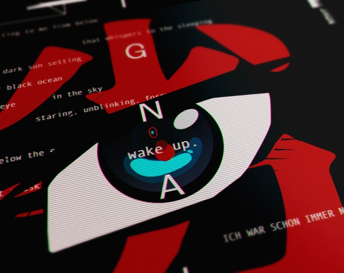 SIGNALIS Inspired - Wake Up. Poster - Etsy