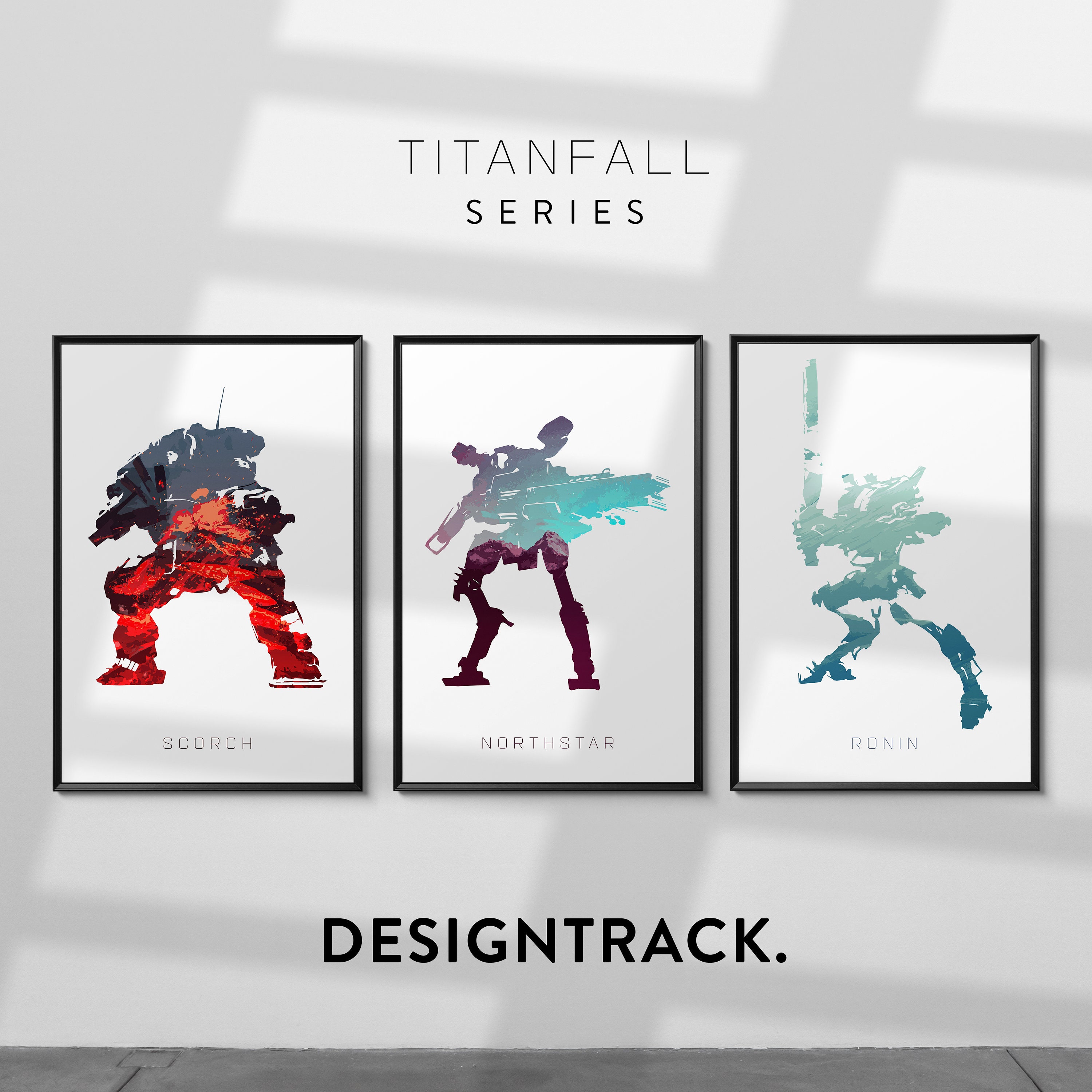 TITANFALL Inspired Ronin Art Print Poster - Etsy Canada