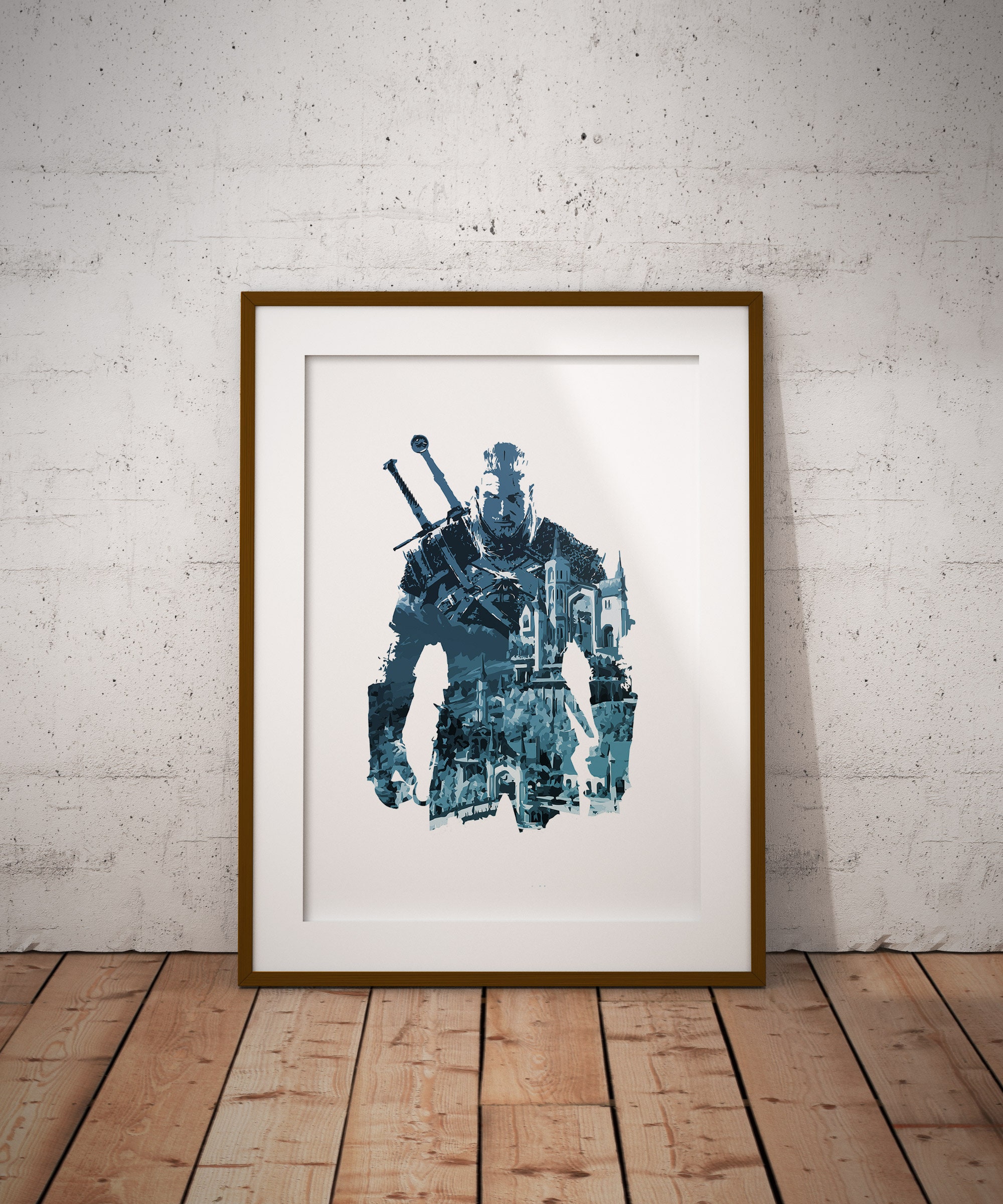 THE WITCHER 3 Inspired Blood and Wine Art Print Poster | Etsy