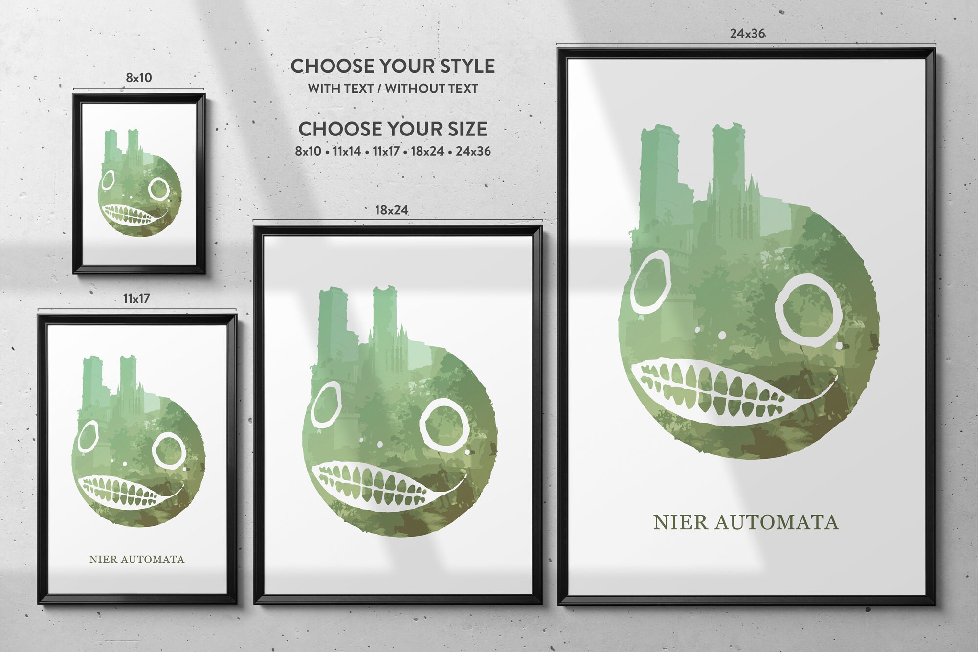 NIER: AUTOMATA Inspired Emil Art Print Poster - Etsy