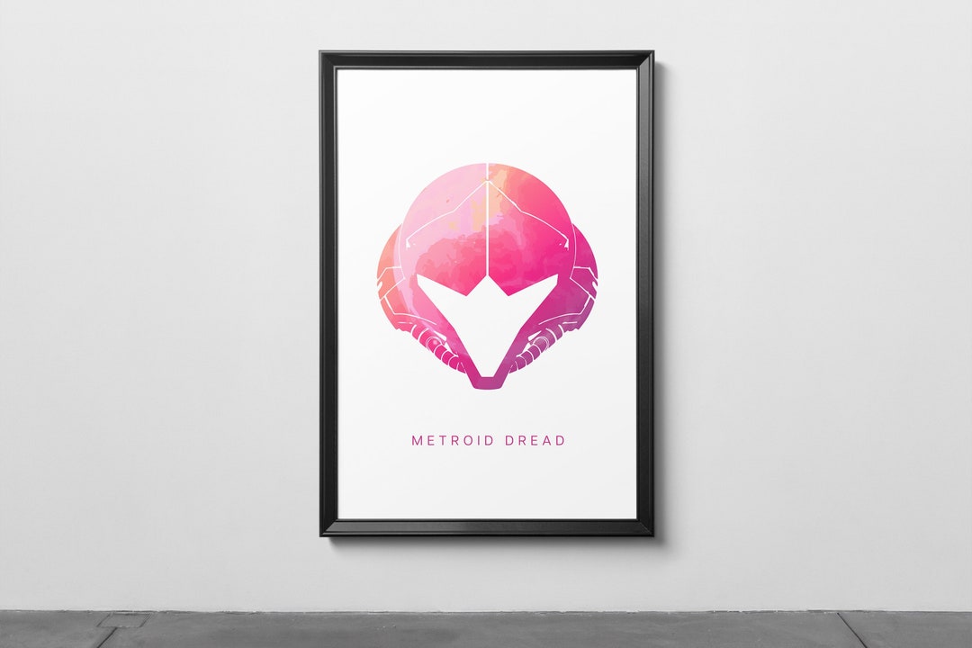 Metroid Dread Inspired Samus Art Print Poster - Etsy