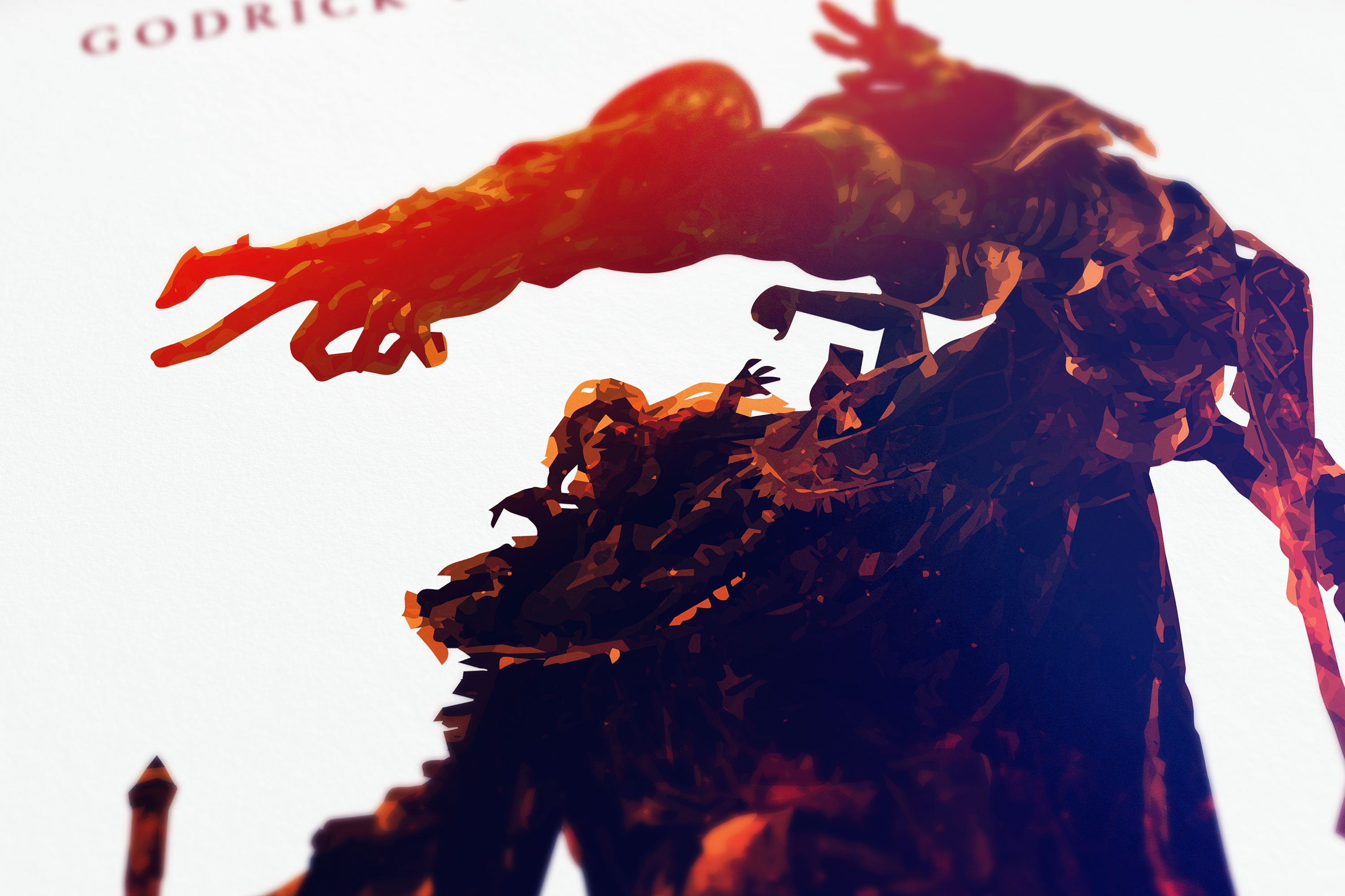 ELDEN RING Inspired Godrick the Grafted Art Print Poster - Etsy