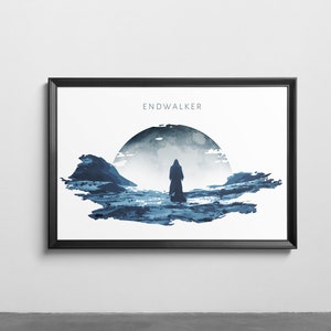 FINAL FANTASY XIV Endwalker Inspired Endbringer Art Print Poster - Etsy