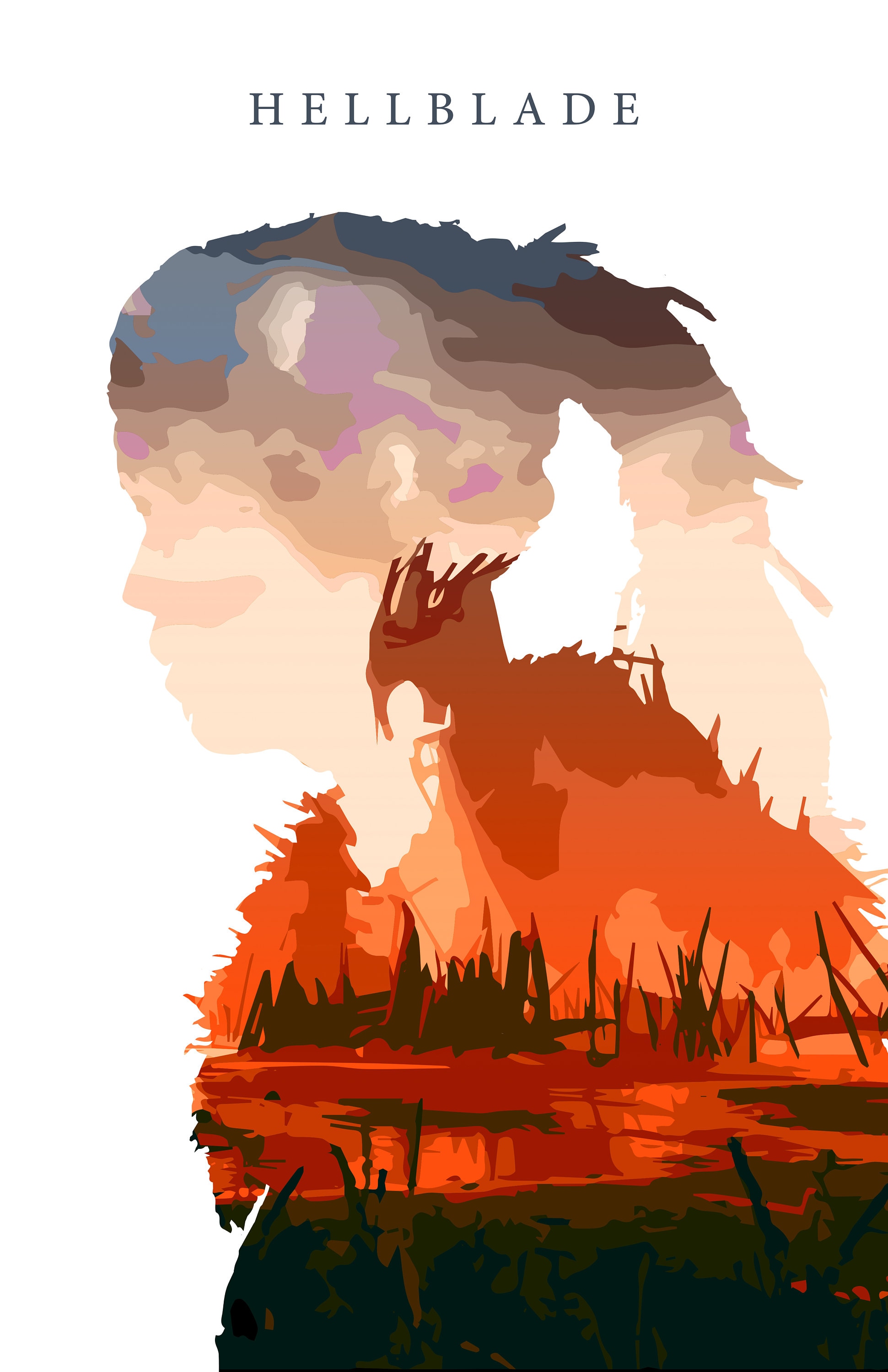 HELLBLADE Inspired Senua Art Print Poster - Etsy