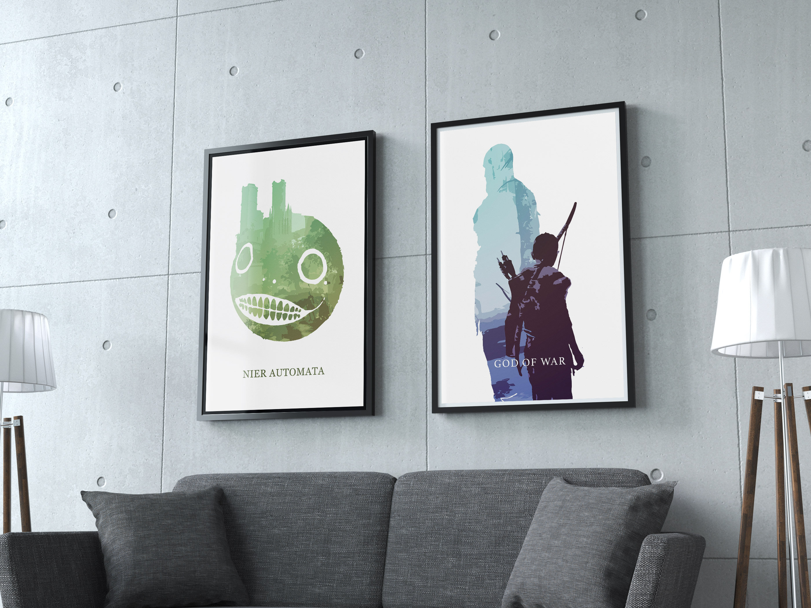 NIER: AUTOMATA Inspired Emil Art Print Poster - Etsy