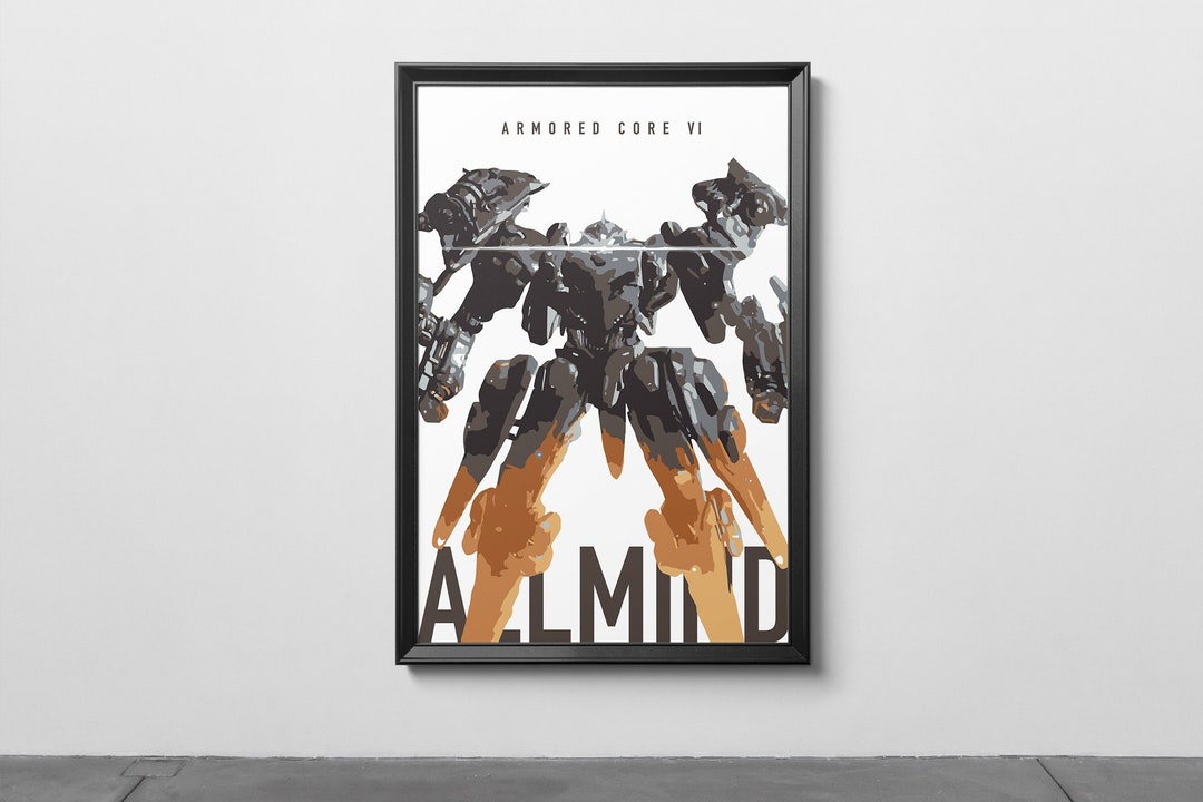 ARMORED CORE VI Inspired - Allmind Art Print Poster - Etsy