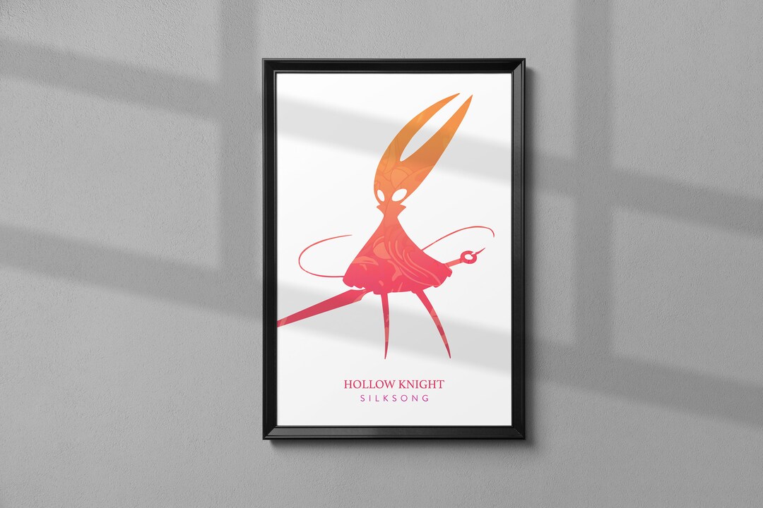 HOLLOW KNIGHT SILKSONG Inspired - Hornet Art Print Poster - Etsy