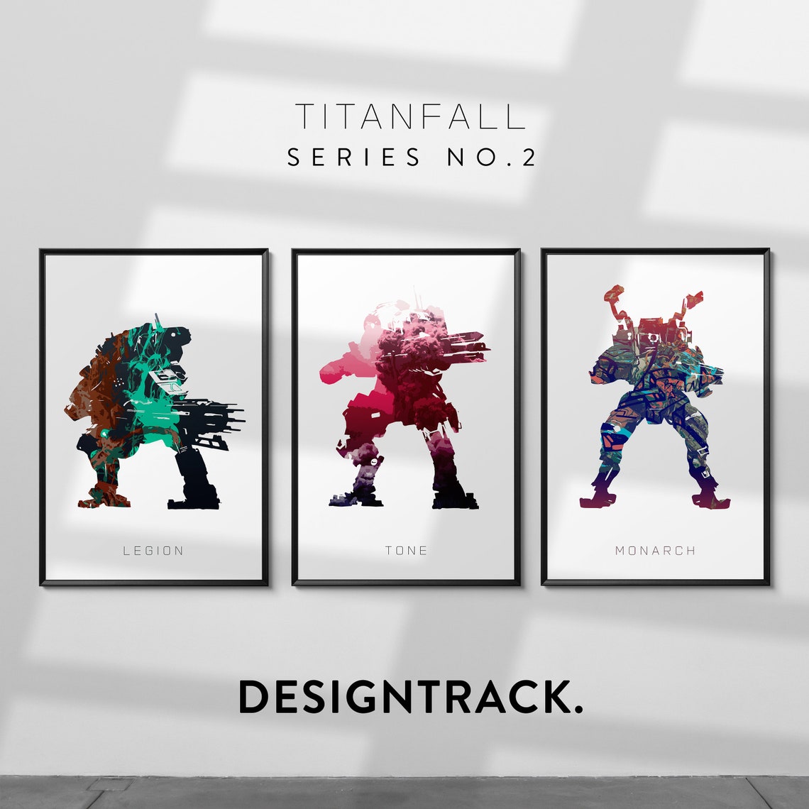 TITANFALL Inspired Monarch Art Print Poster | Etsy Canada