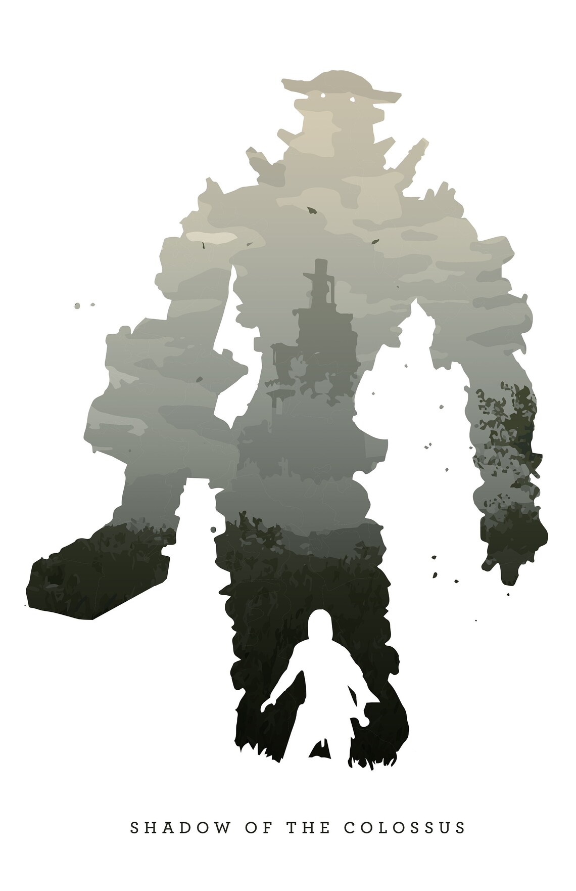 SHADOW of the COLOSSUS Inspired Gaius Art Print Poster - Etsy