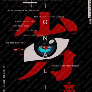 SIGNALIS Inspired - Wake Up. Poster - Etsy