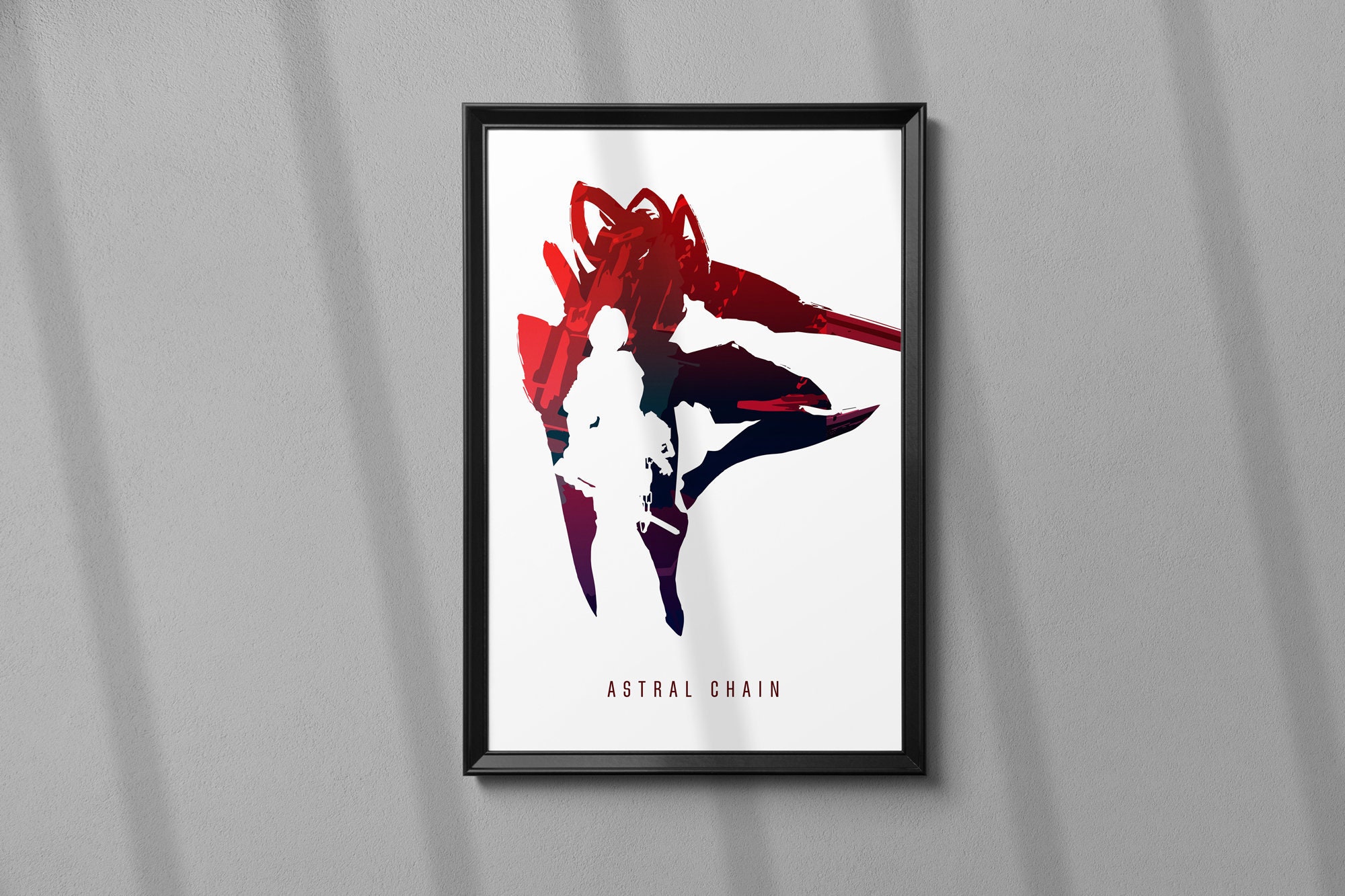ASTRAL CHAIN Inspired Sword Legion Art Print Poster - Etsy