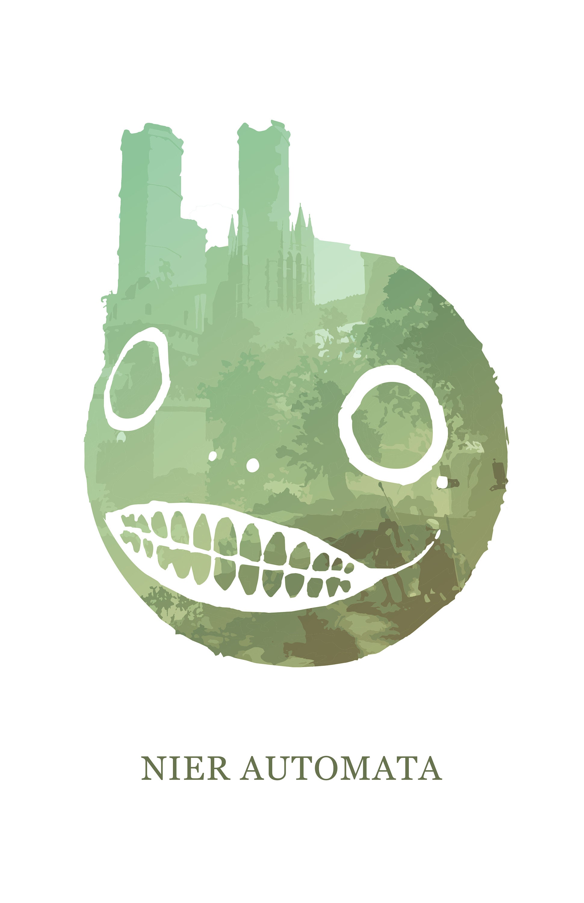 NIER: AUTOMATA Inspired Emil Art Print Poster - Etsy