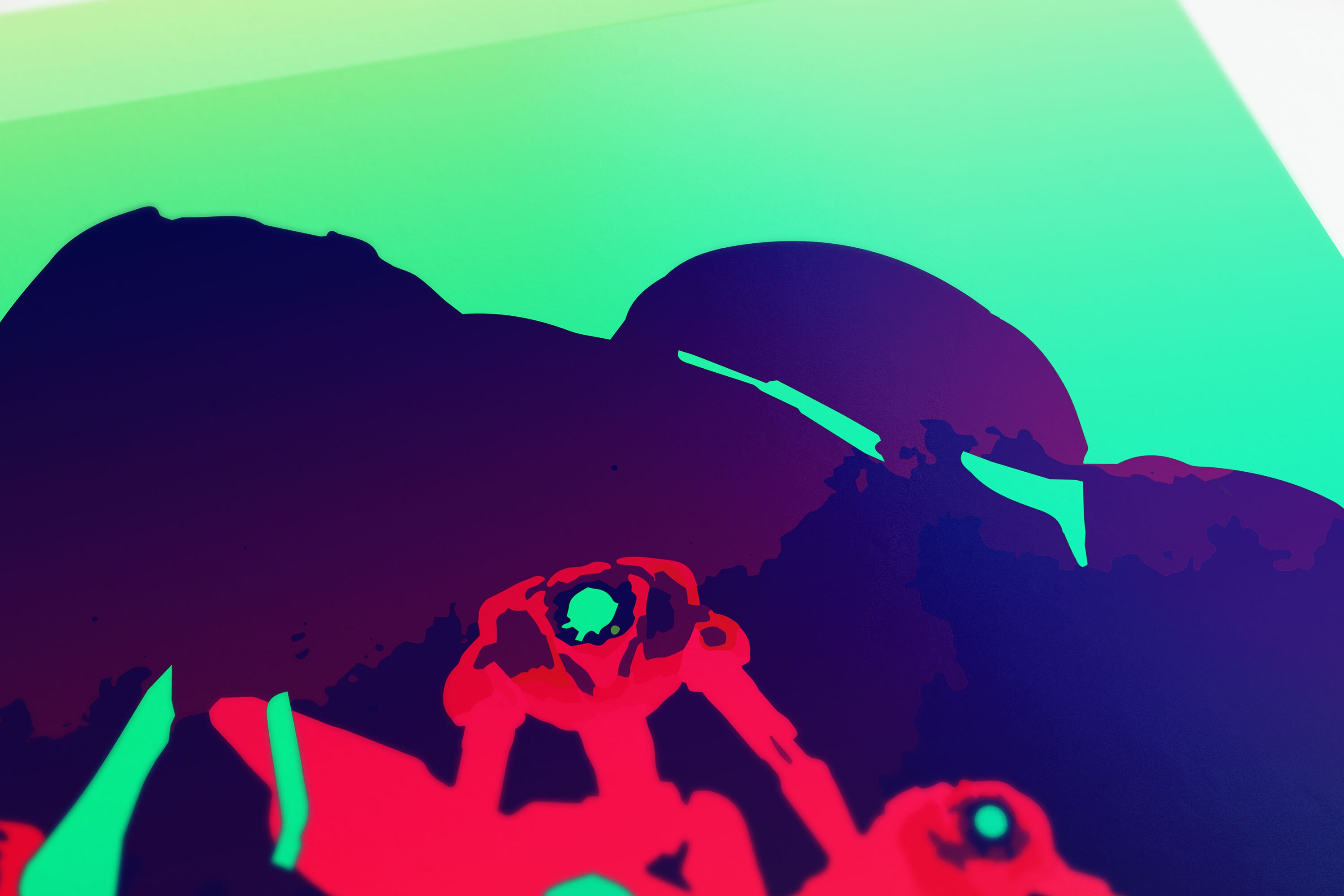 Metroid Dread Inspired E.M.M.I. Art Print Poster - Etsy