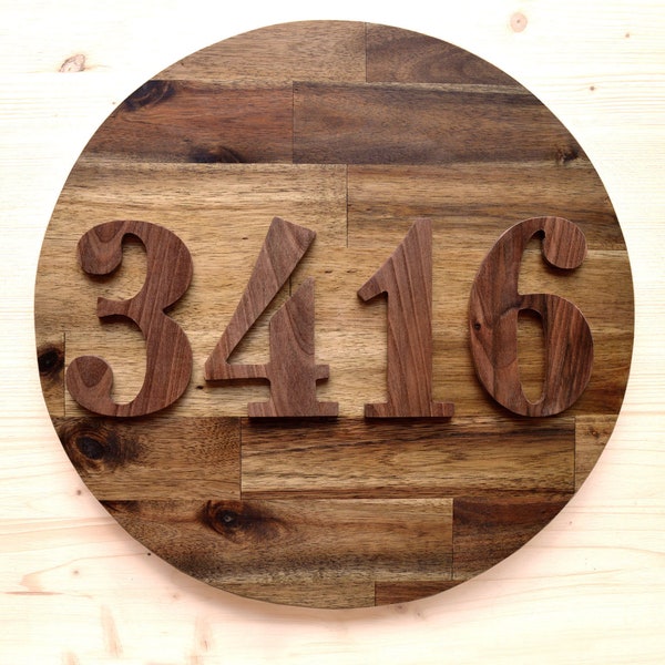 House Number Plaque - Etsy