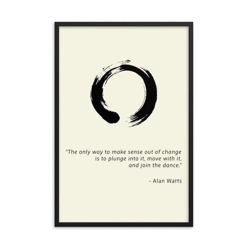 Zen Poster - Etsy
