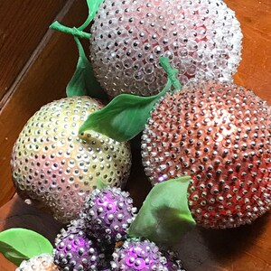 Vintage Pin /sequin Fruit - Etsy