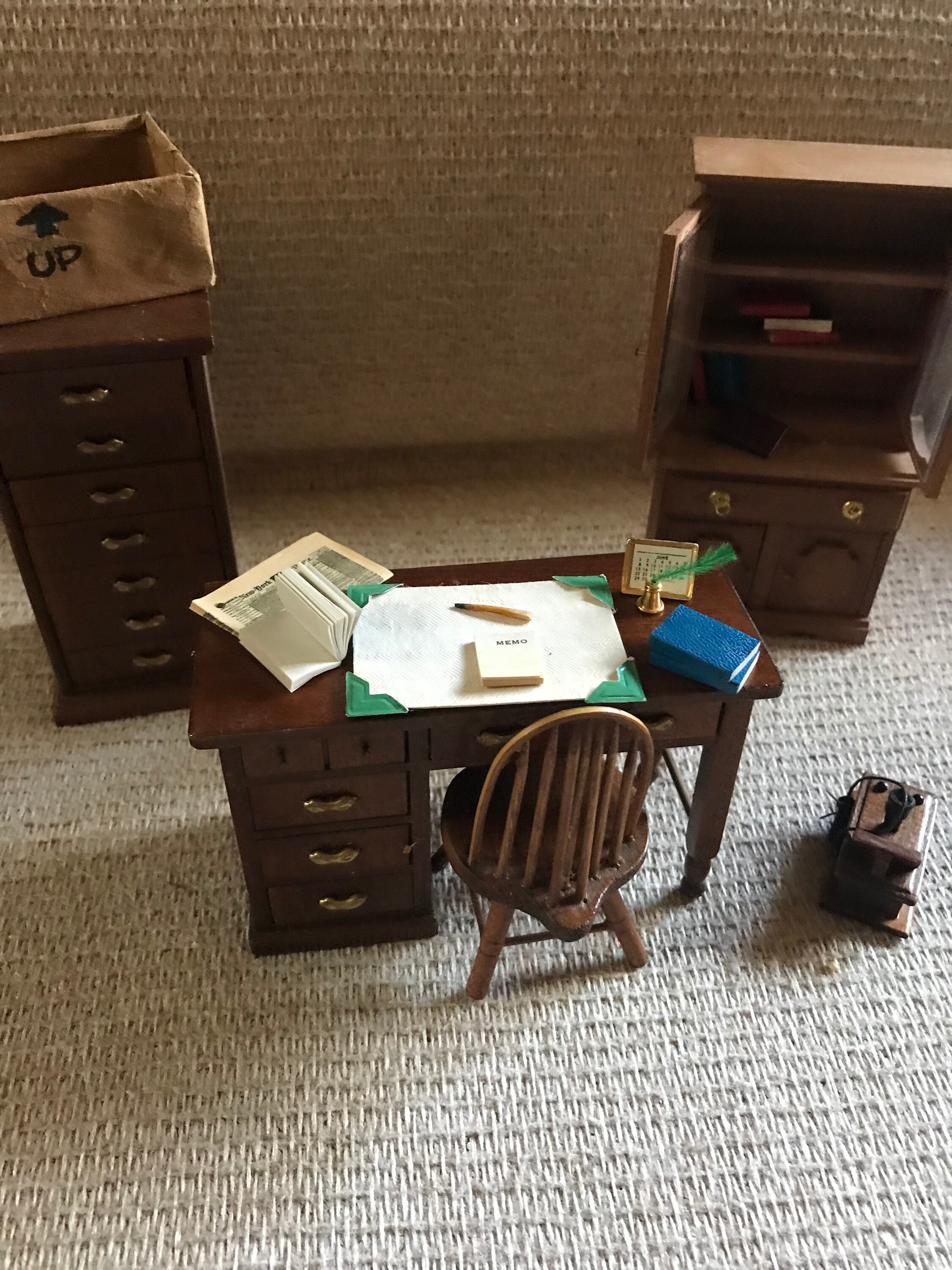 Vintage Shackman Dollhouse Furniture Set, 6 Rooms, Miniatures - Etsy