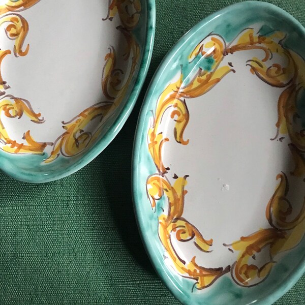 Italian Hand Painted Dishes - Etsy