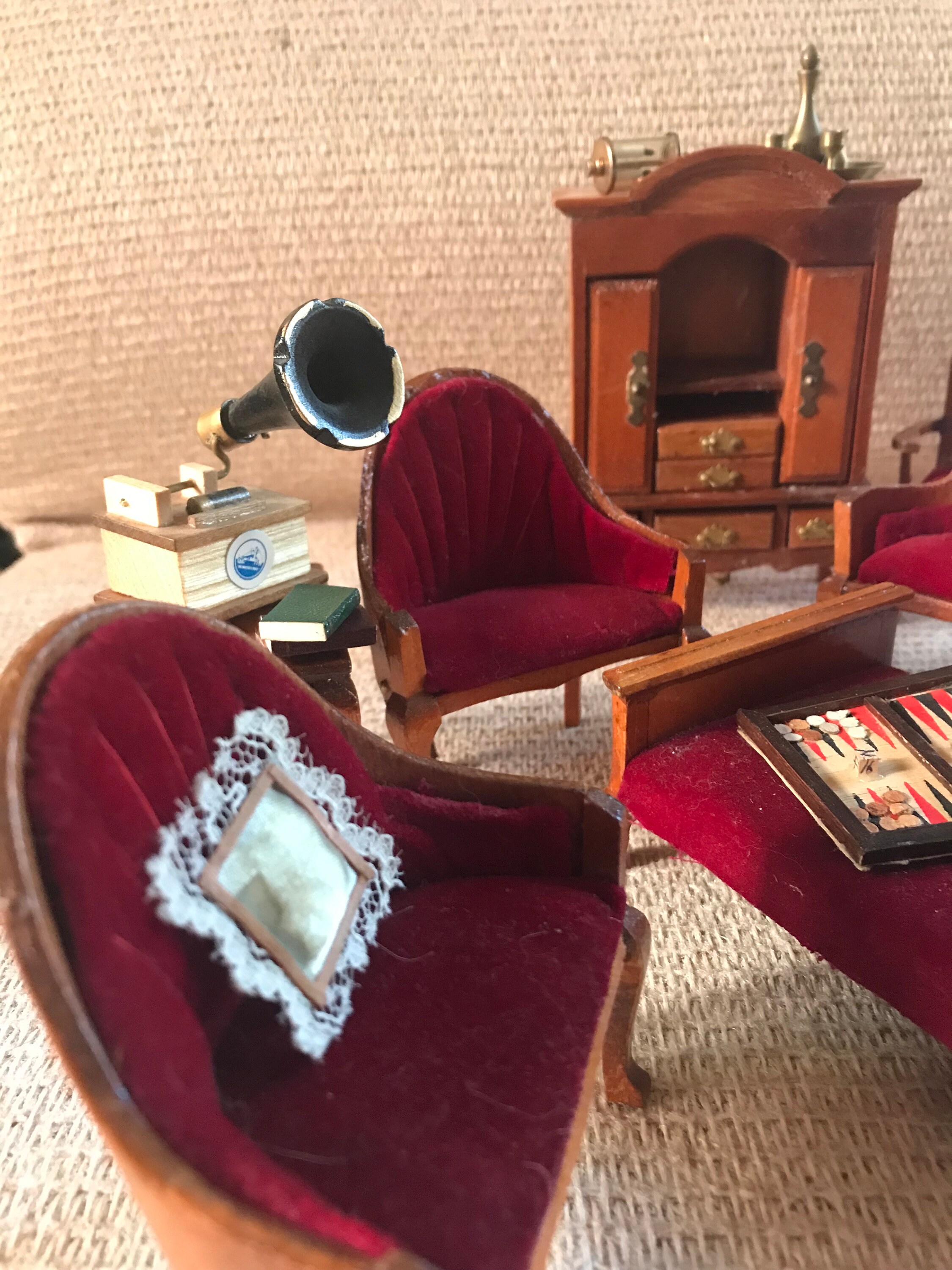 Vintage Shackman Dollhouse Furniture Set, 6 Rooms, Miniatures - Etsy