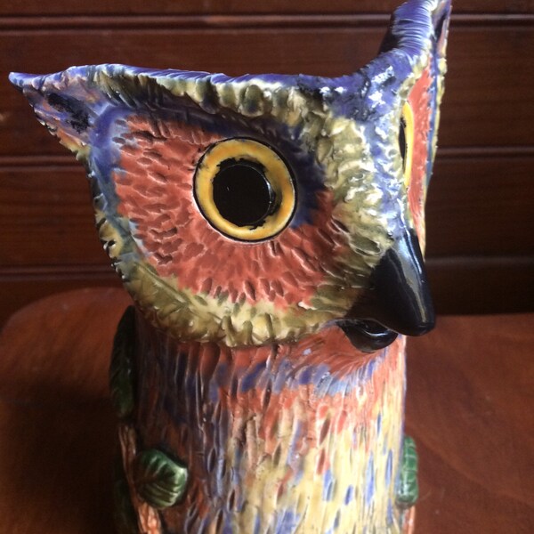 Art Pottery Owl - Etsy