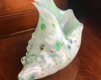 Blown Glass Conch Shell - Etsy