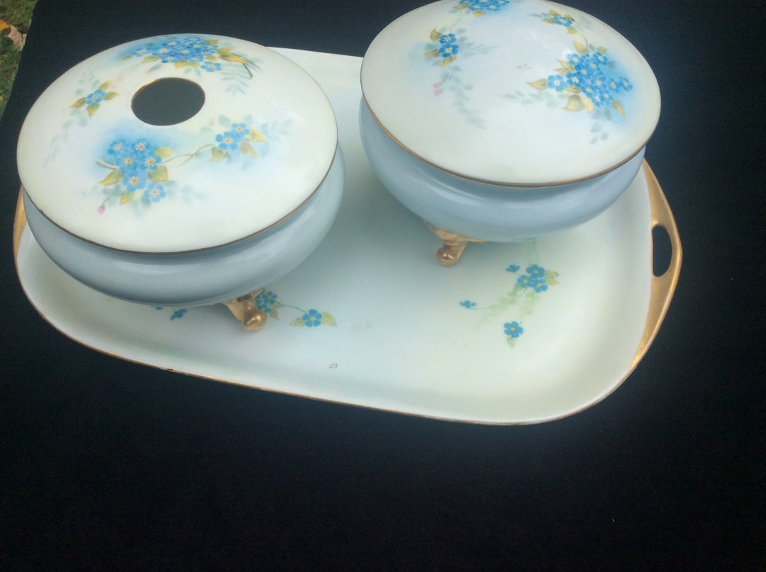 Limoges Porcelain Vanity Set Limoges Vanity Set Vintage - Etsy