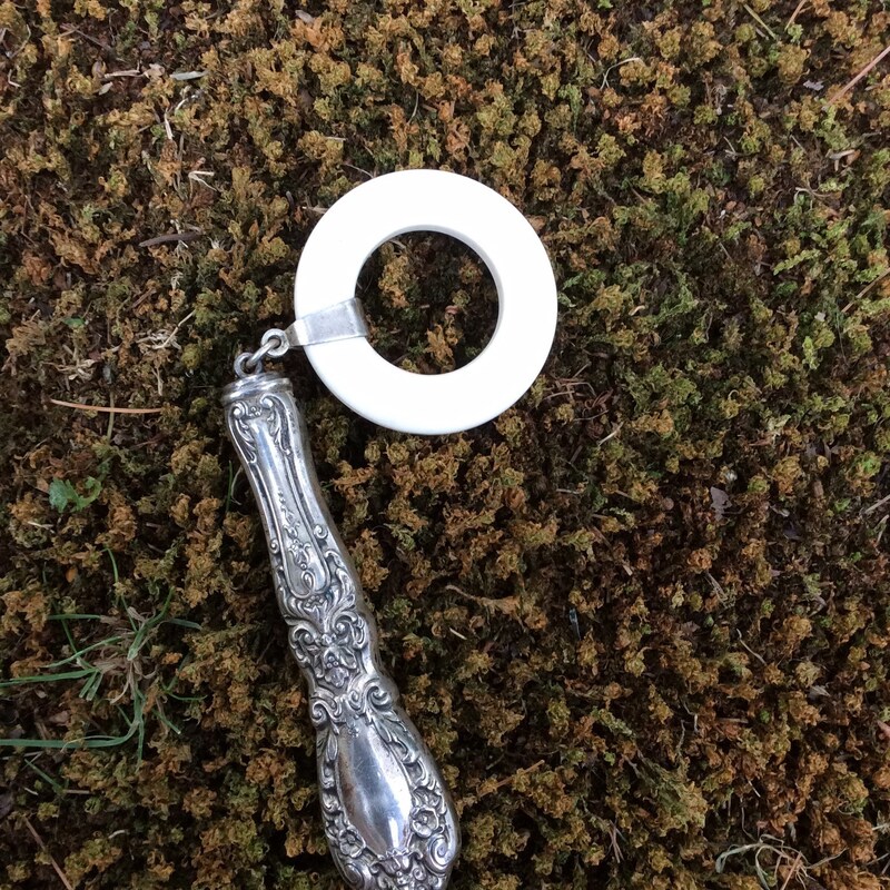 Vintage Baby Rattle - Etsy