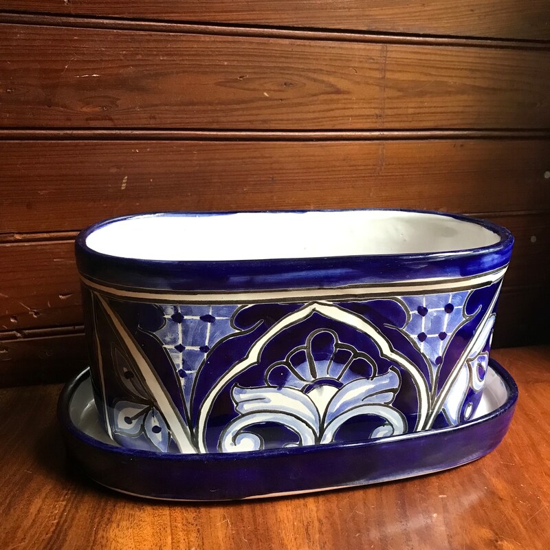 Mexican Pottery Planter - Etsy