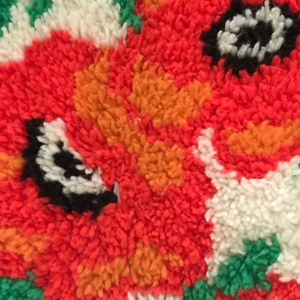 Floral Rug - Etsy