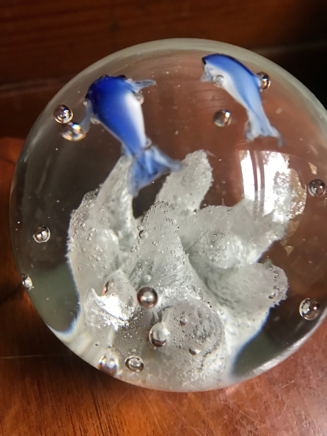 Murano Glass Fish Paperweight - Etsy