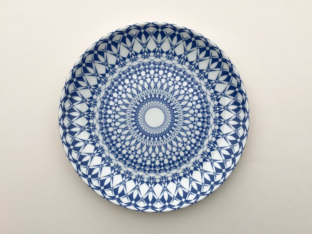 Beautiful Plates, Original Porcelain Plates With Unique Ornaments ...