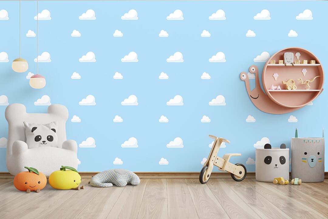 Wallpaper Andy's Room Peel and Stick Wallpaper Toy Story Wallpaper for ...