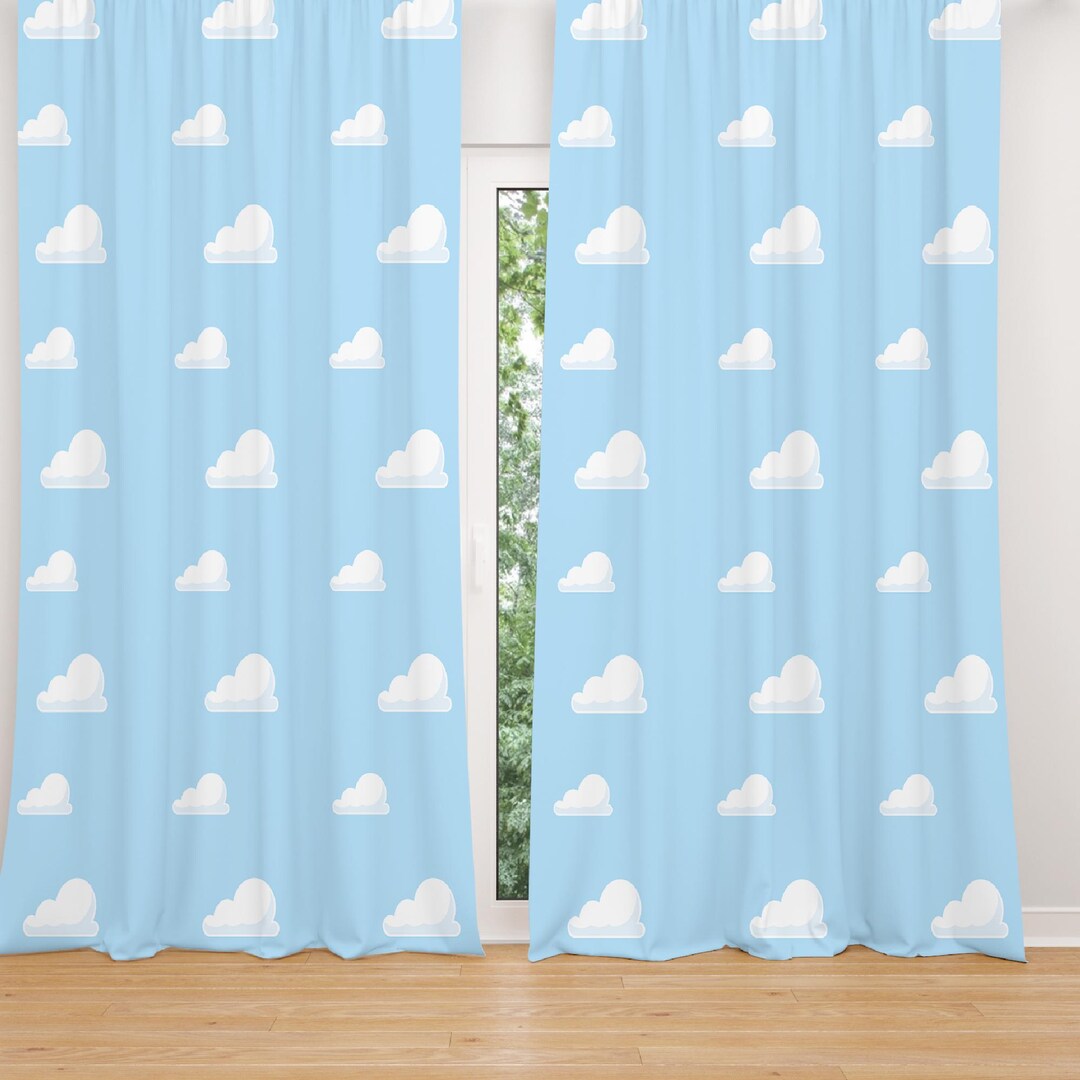 Andy's Room Curtains| Disney Sheer Curtain| Disney Curtains| Toy Story ...