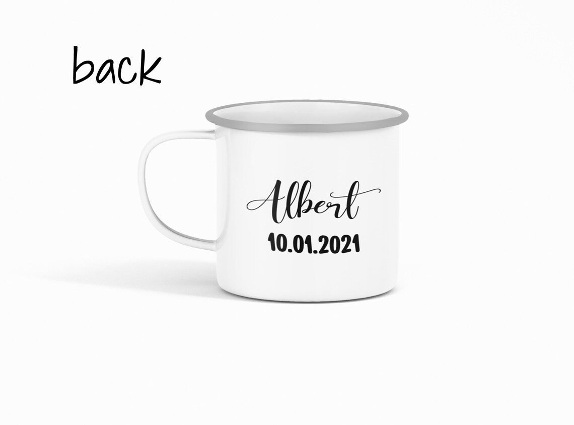 Personalized Peter Pan Enamel Mug| Cartoon Design - Etsy