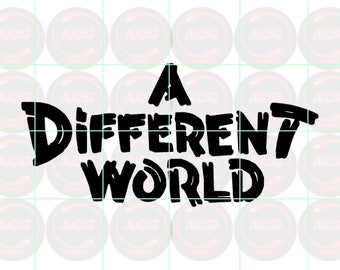 A Different World Svg | Etsy