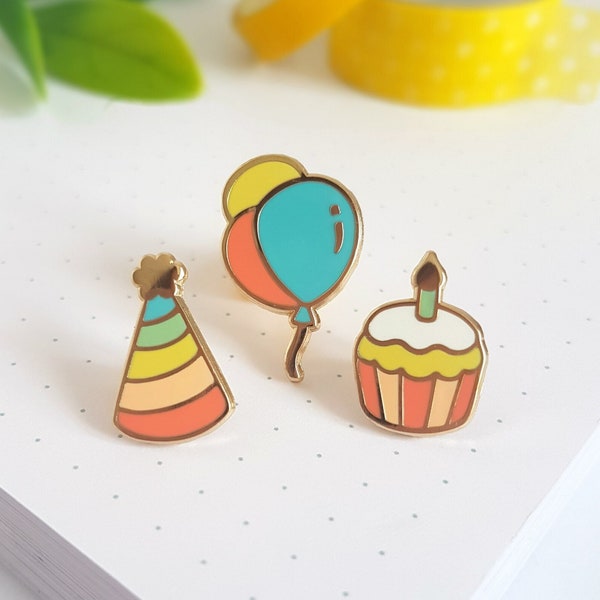 Birthday Pins - Etsy