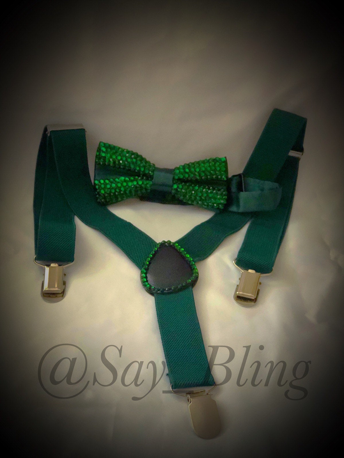 Bling Bow Tie - Etsy