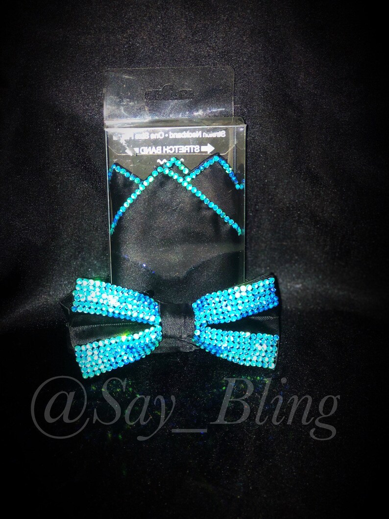 Bling Bow Tie - Etsy
